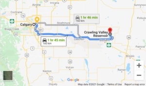 Crawling Valley Reservoir Fishing - Alberta Fishing Report